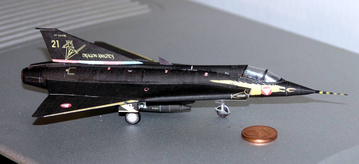 GELI #75 Saab J35Ö Draken 'Dragon Knights' 1/100 gesupert - Gallery ...