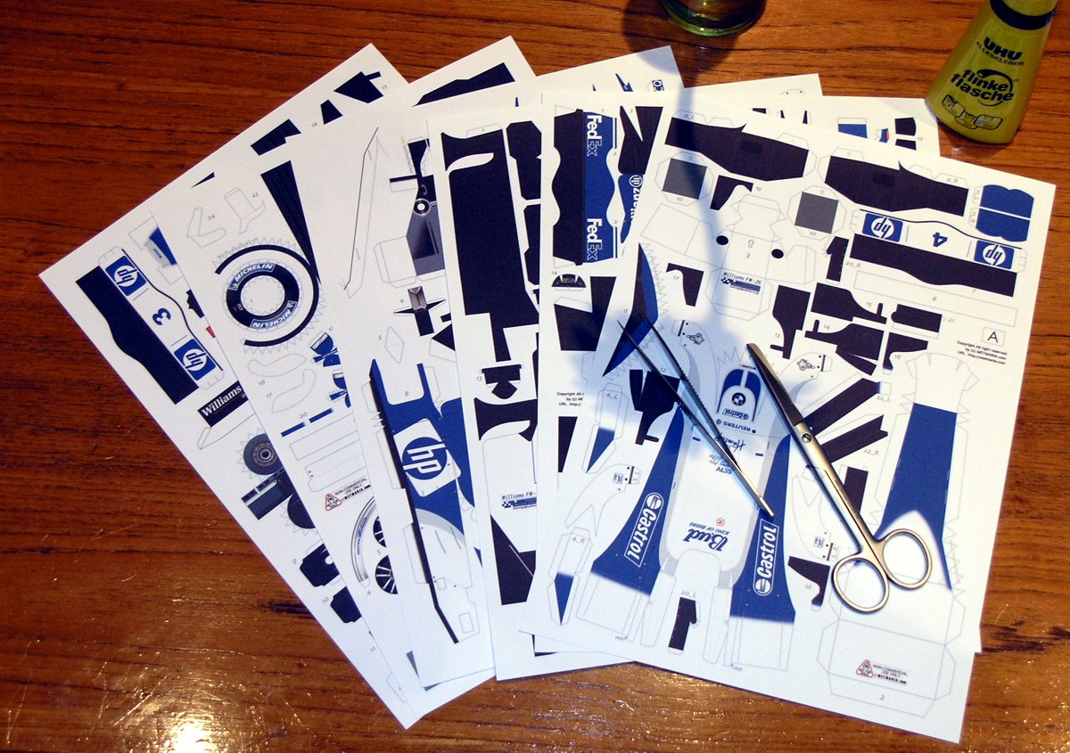 [Fertig] 6. KBW: BMW Williams Fw26 1:12 Free Download - Bauberichte ...